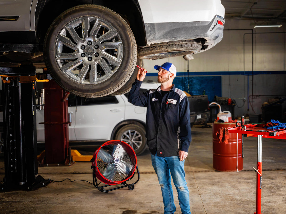 Driven to Serve: Holiday Auto Group Garage – Maxx Air