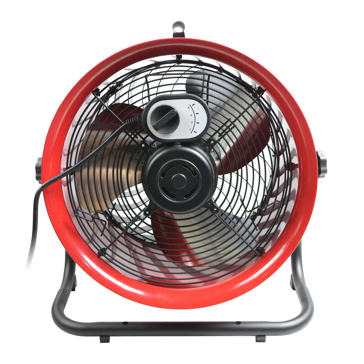 16 In. 3-Speed Tilting High Velocity Floor Fan with Steel Shroud – Maxx Air