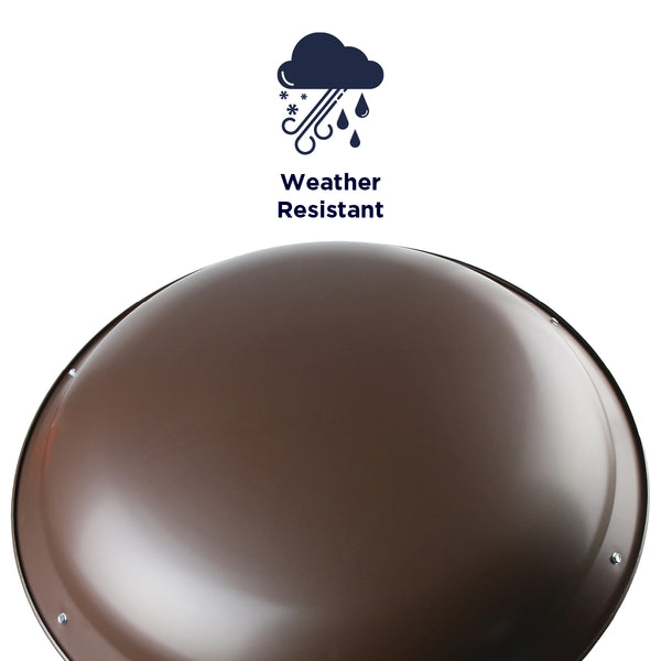 Galvanized Steel Dome for Roof Mount Power Attic Ventilators – Maxx Air